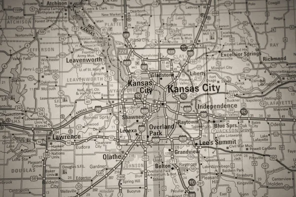 Kansas city map Stock Photos, Royalty Free Kansas city map Images ...