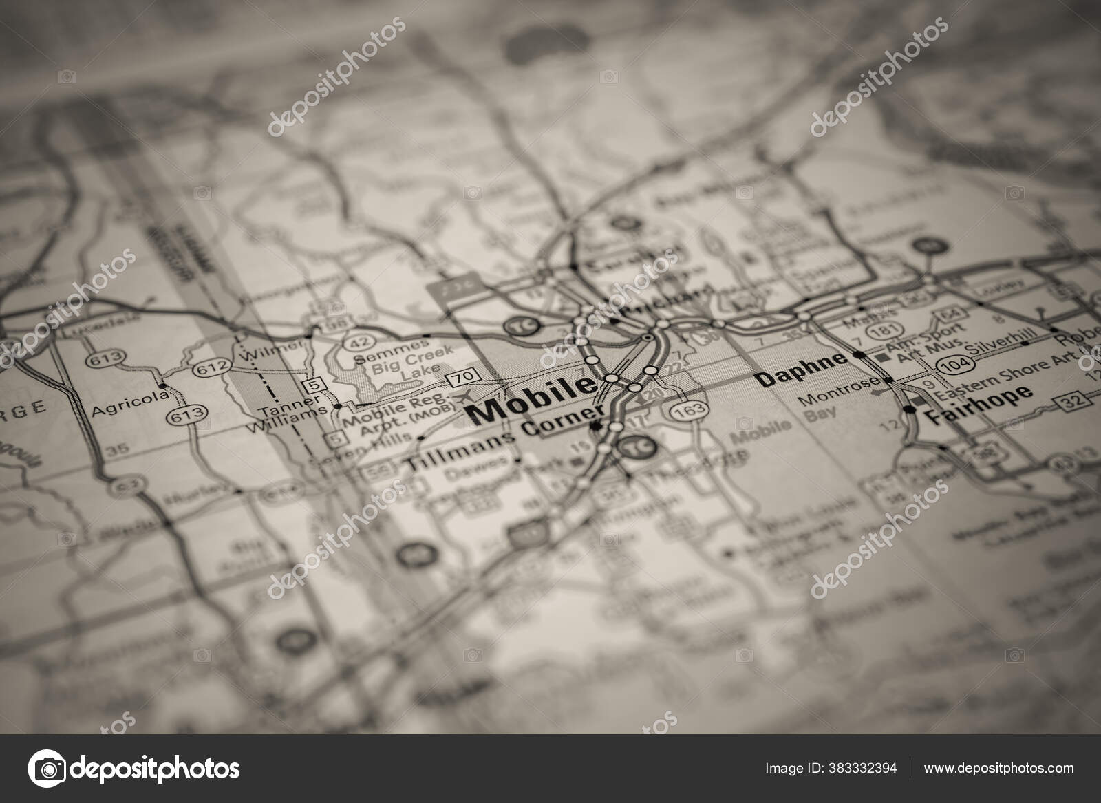 Mobile Usa Map Background Stock Photo by ©aallm 383332394
