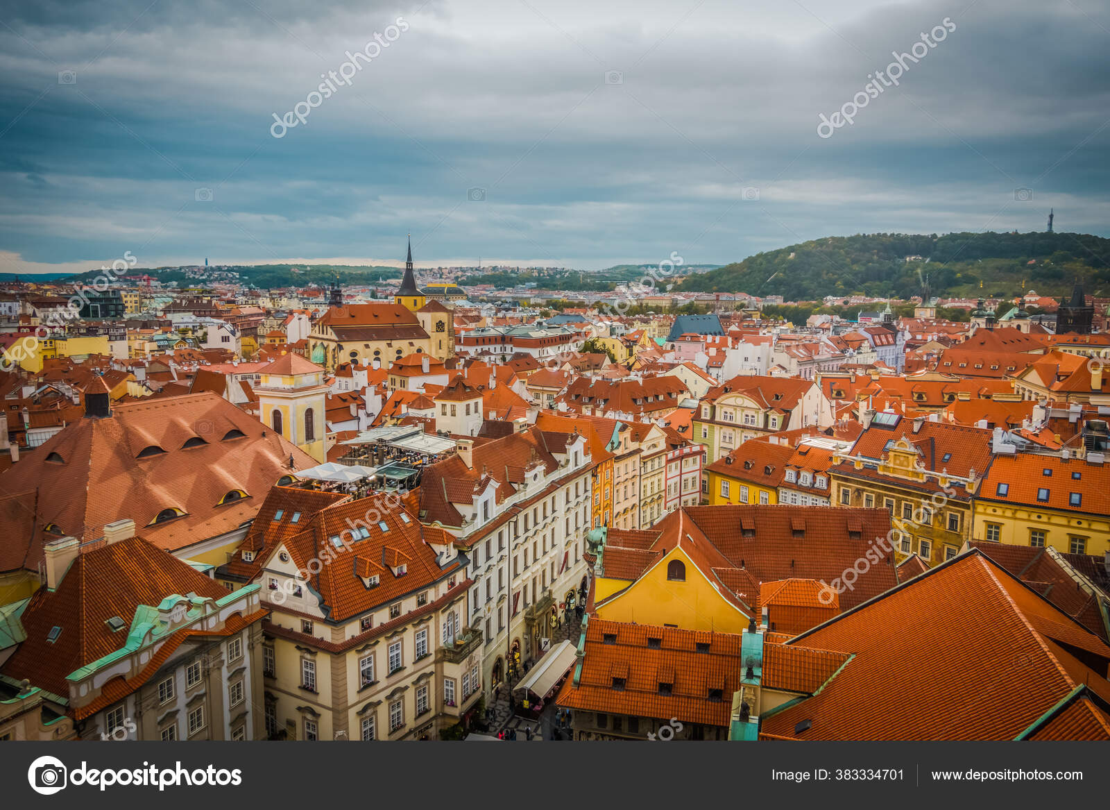 Magnificent Architecture Medieval Prague Trip Europe — Stock Photo ...