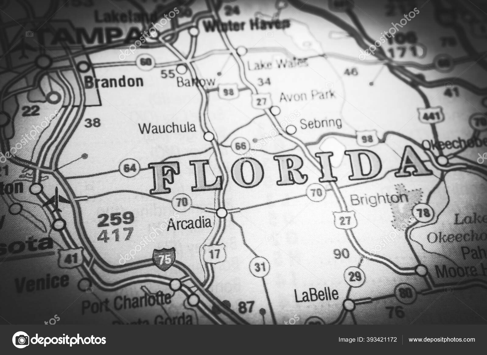 Florida State Usa Map Background Stock Photo by ©aallm 393421172