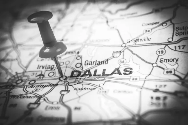 Dallas Usa Map Travel Background Stock Photo by ©aallm 383082214