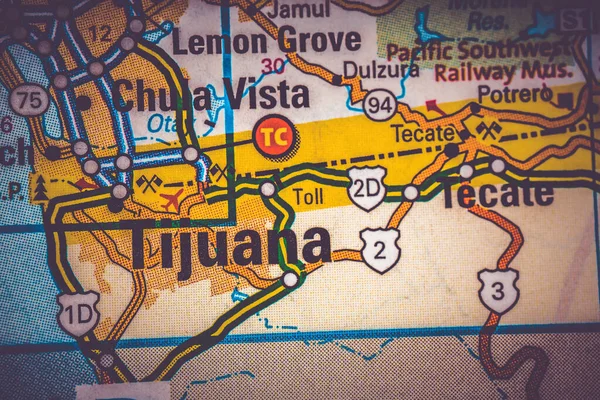 Tijuana mapa Stock Photos, Royalty Free Tijuana mapa Images | Depositphotos