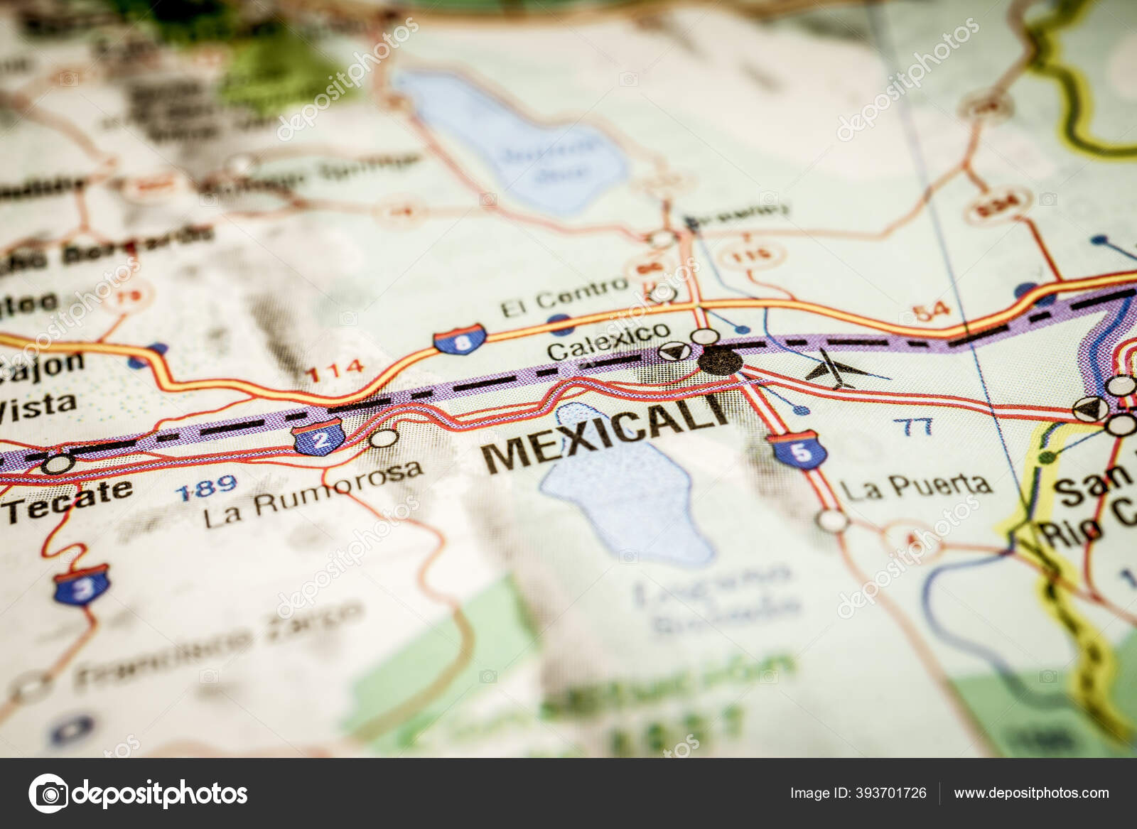 Mexicali Usa Map Background Stock Photo by ©aallm 393701726