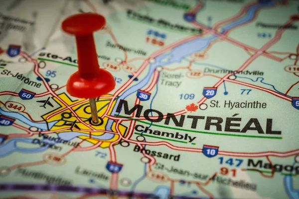 Montreal Canadá Mapa: fotografía de stock © aallm #200029756 ...