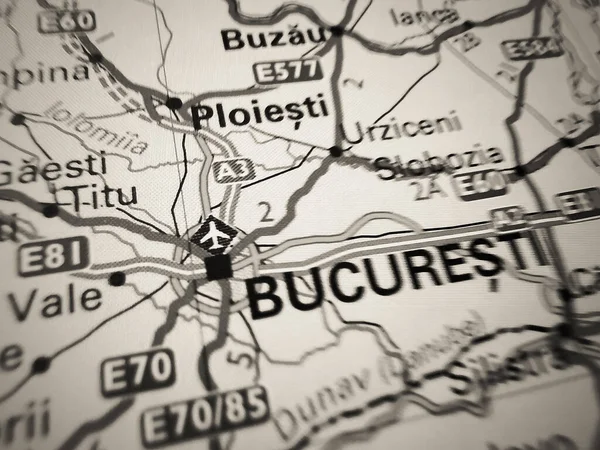 Bucharest Map Europe