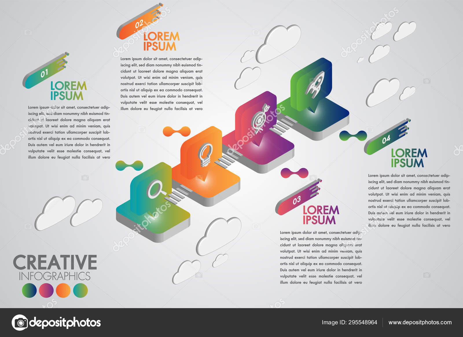Infographic Creative Design Vector Set 93