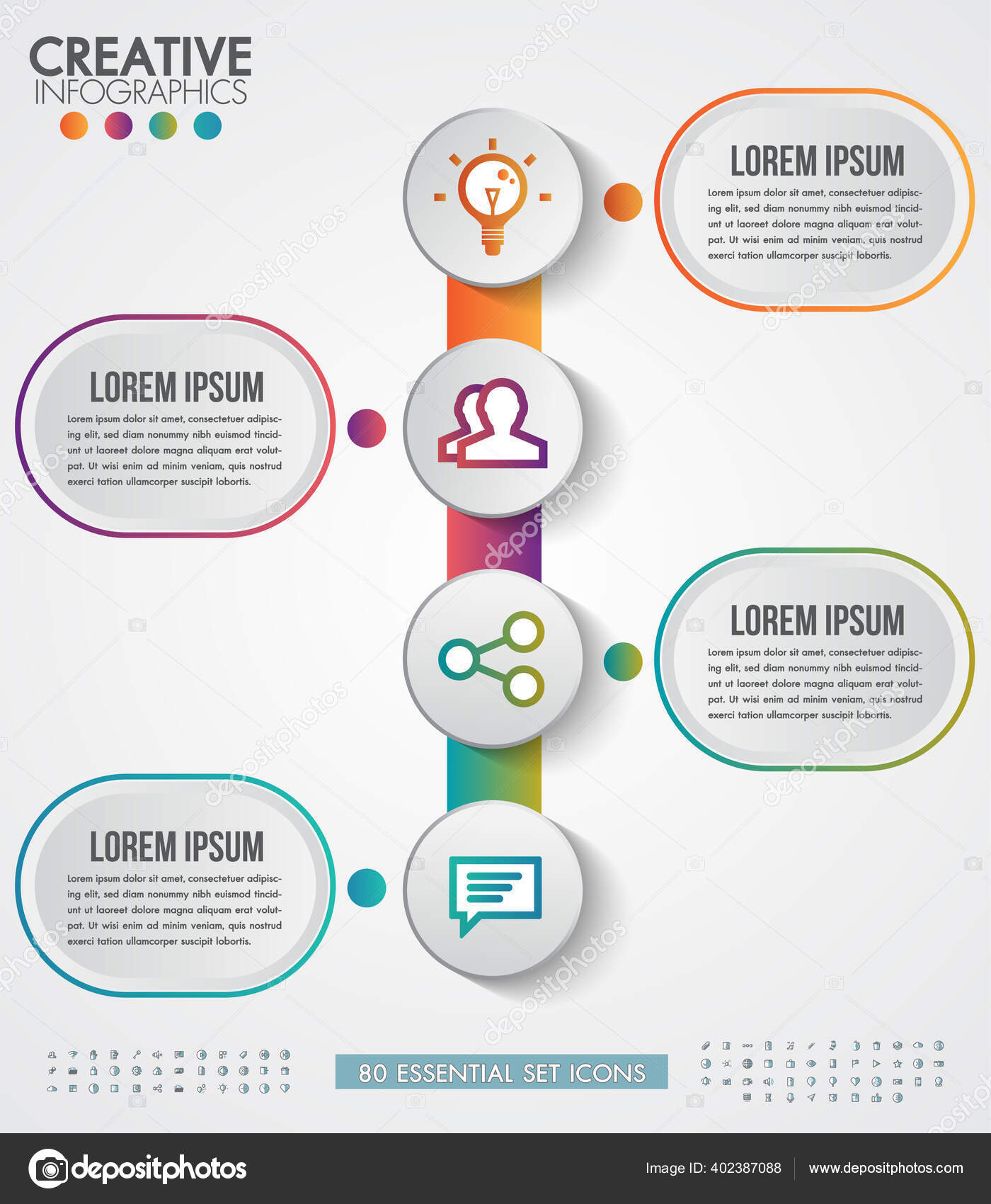 Workflow Infographics Free