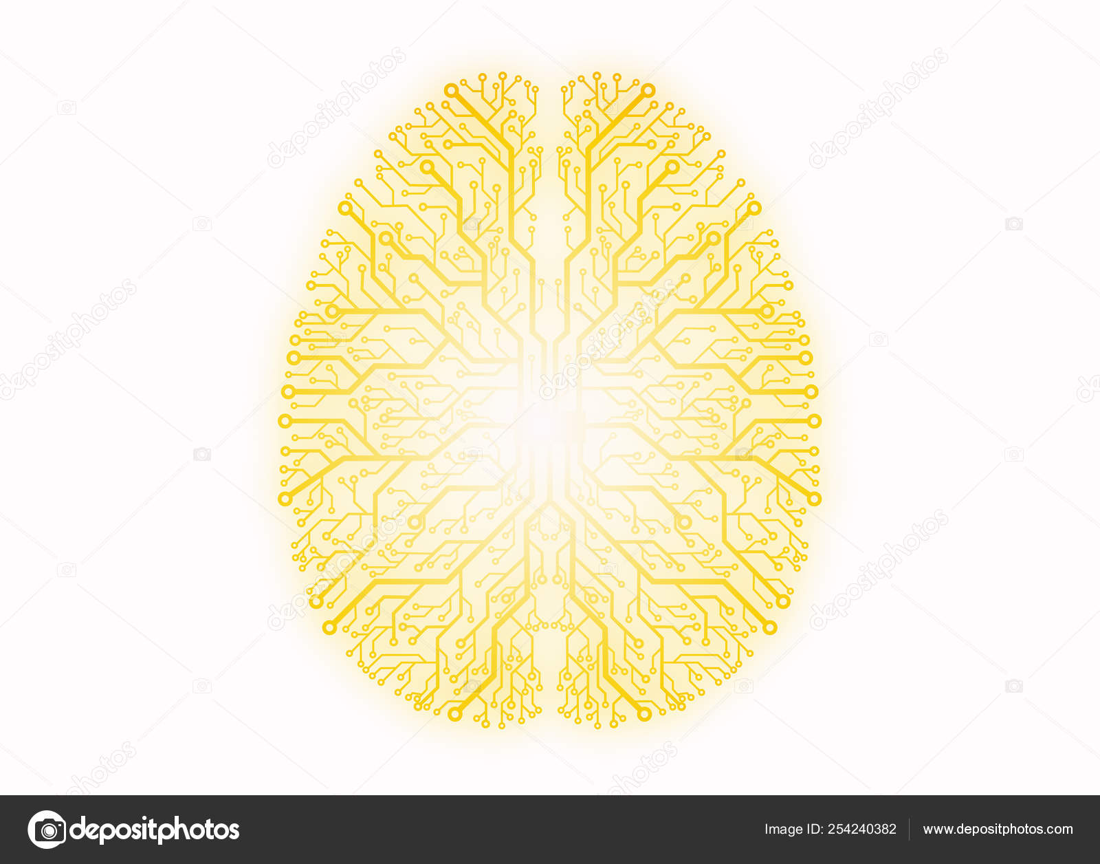 Artificial Neural Network Circuit Stock Photo by ©BygimmyBygimmy 254240382