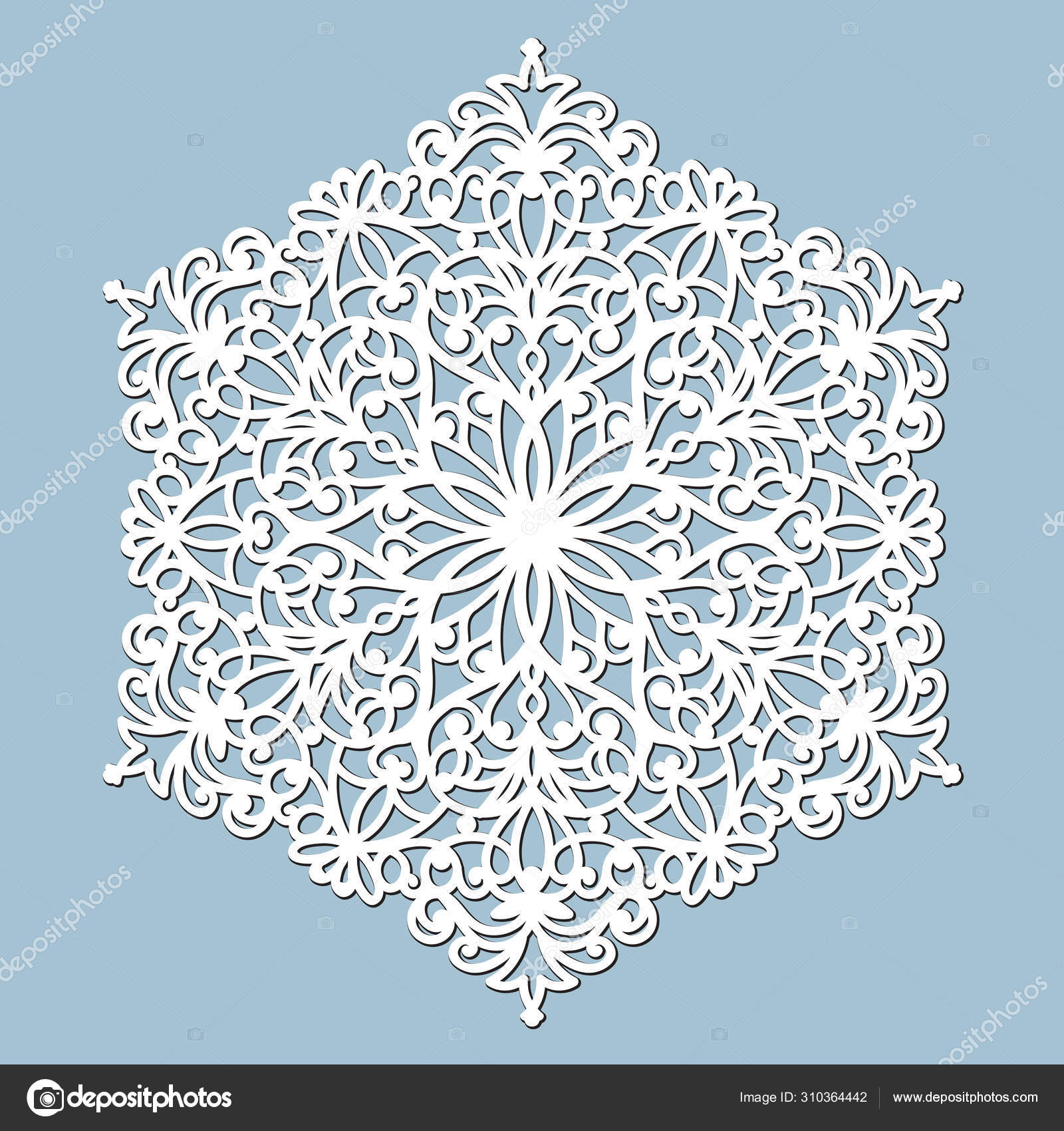 Arabesque Pattern Circular