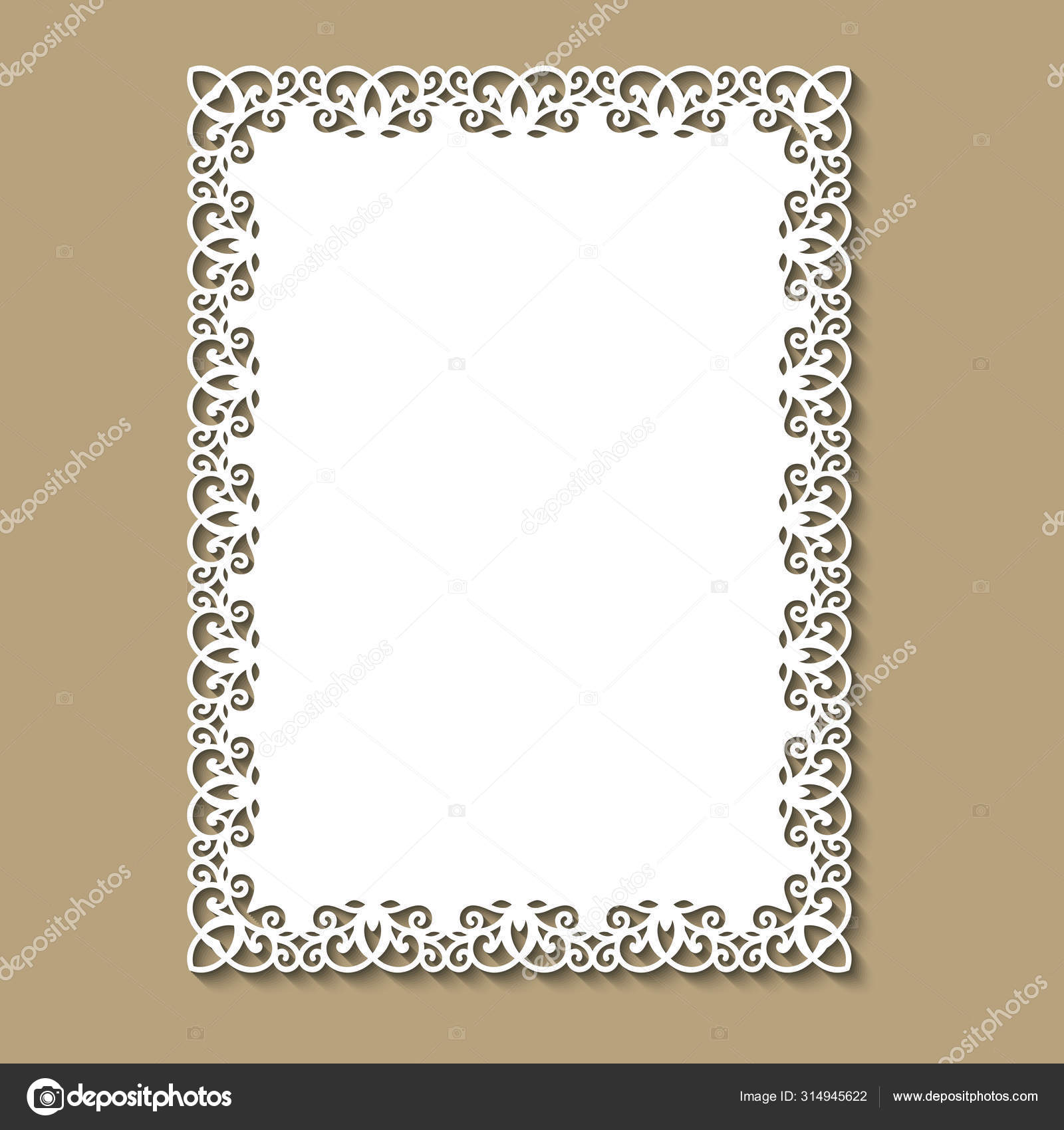 Vintage Rectangle Frame