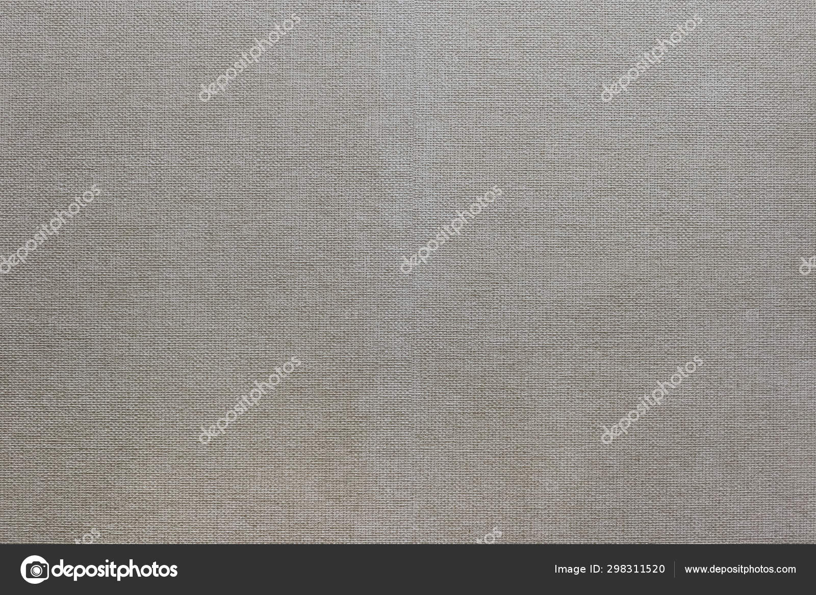 The close up of plain beige canvas. Show the detail of rough texture ...