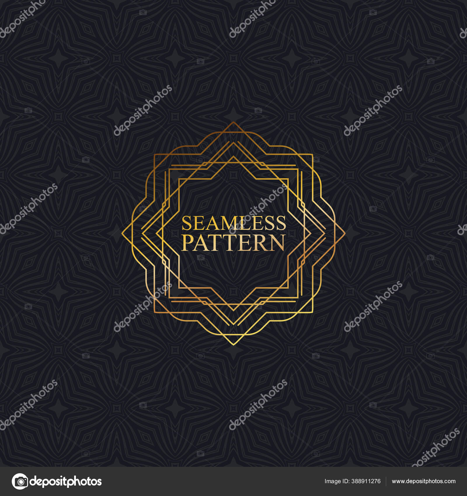Vector seamless elegant pattern Stock Vector Image by ©maximmmmum ...