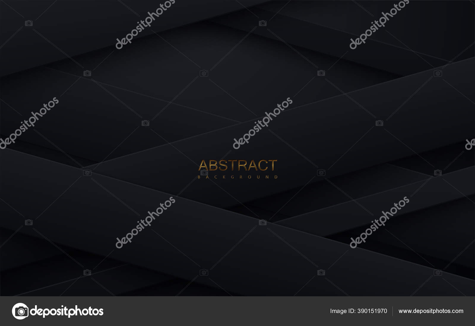 Black paper cut background. Stock Vector Image by ©maximmmmum #390151970