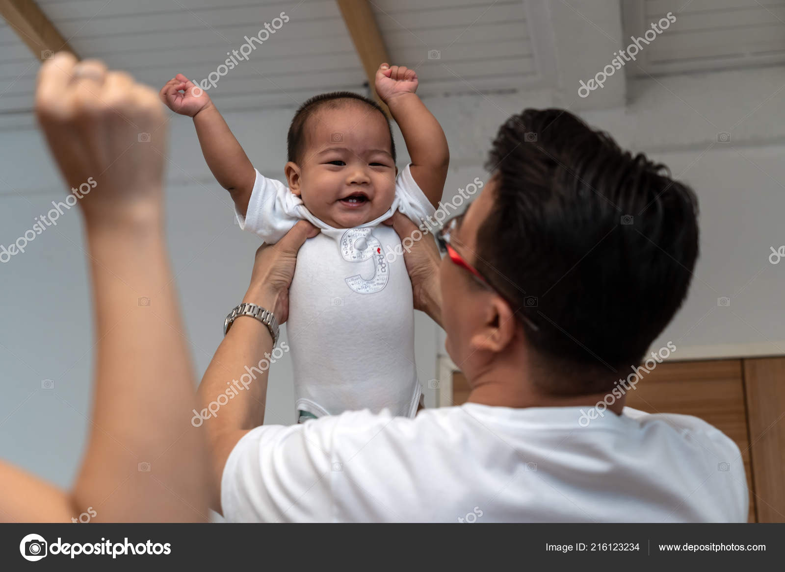 Baby Raising Hand