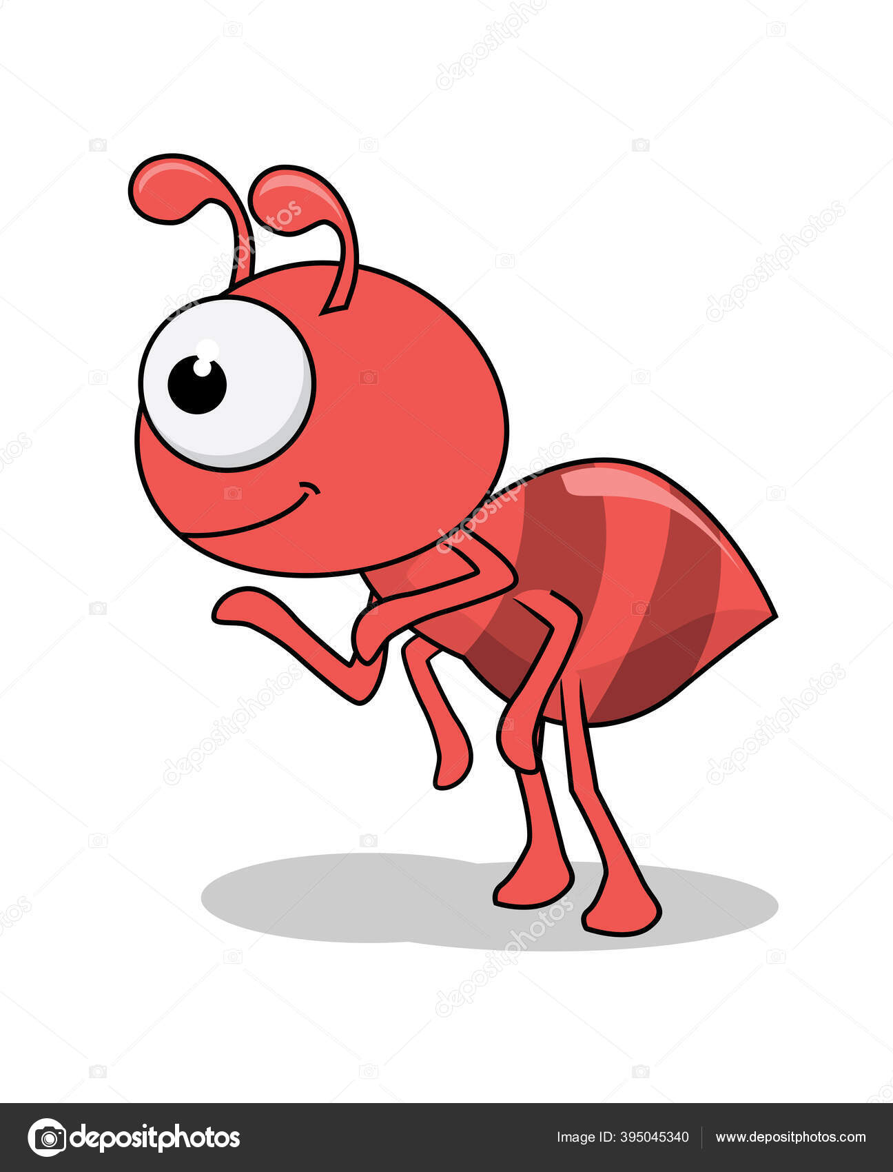 Insectes Mignons De Bande Dessinée Clipart Insecte Mignon Chenille
