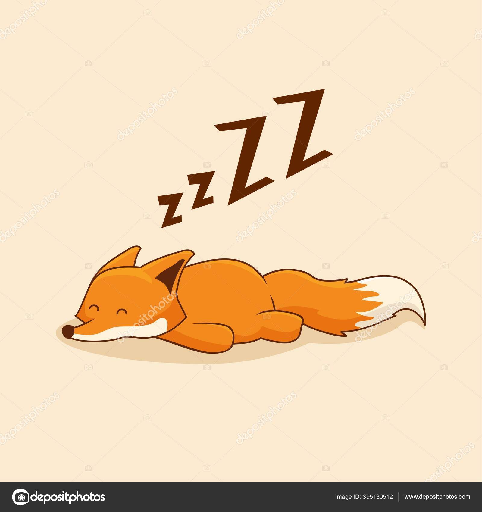 Cartoon Animals Sleeping