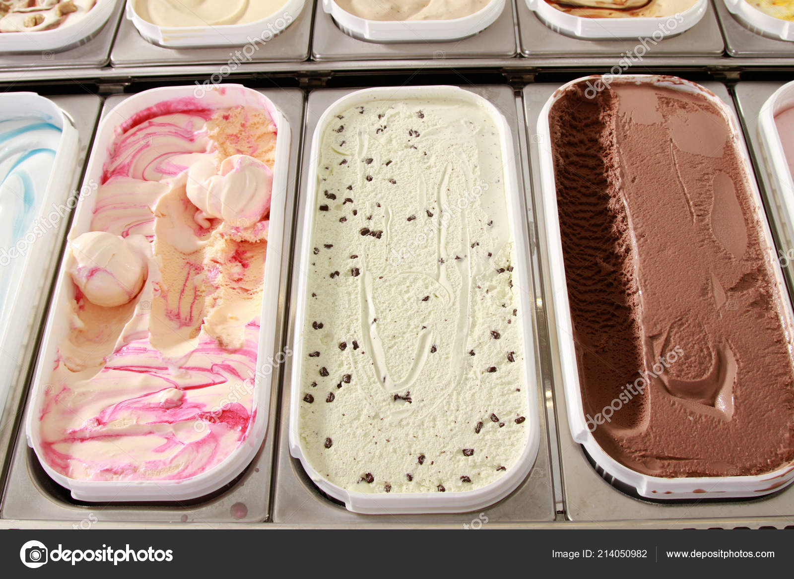 Traditional Dairy Ice Cream Stock Photo by ©neillangan 214050982