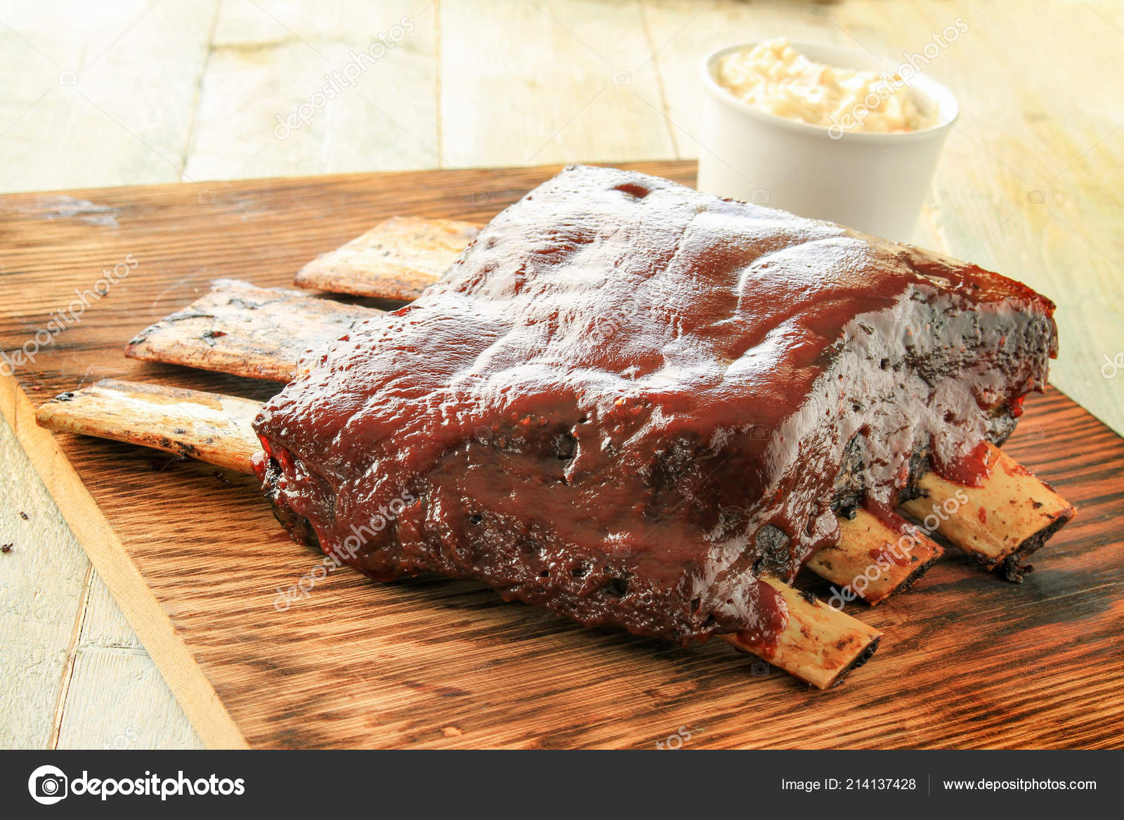 Large Roast Beef Rib Stock Photo by ©neillangan 214137428