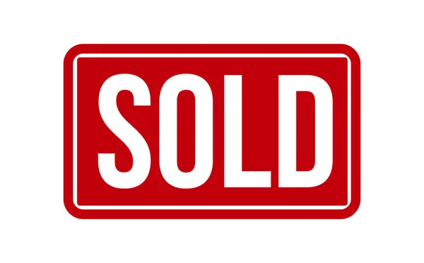 Sold stamp imágenes de stock de arte vectorial | Depositphotos