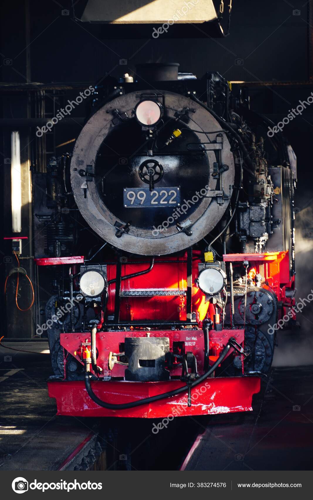 Old Train Front View