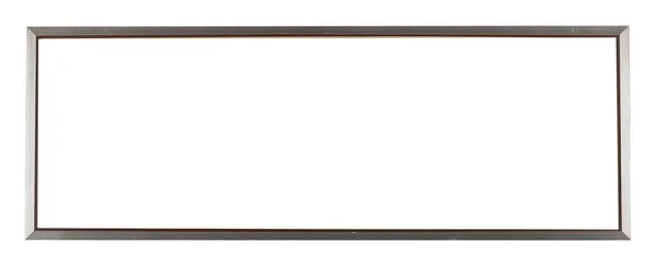 Vertical Shot Empty Picture Frame Isolated White Background — Stock ...