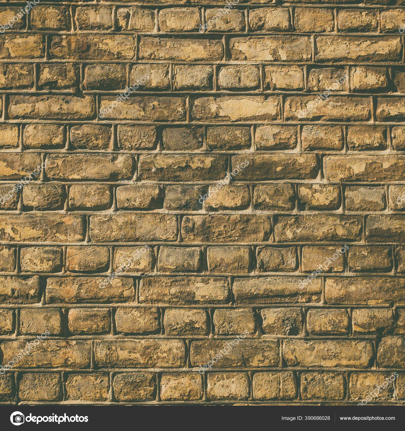 Closeup Shot Wall Made Rectangular Stones — Stock Photo © Wirestock ...
