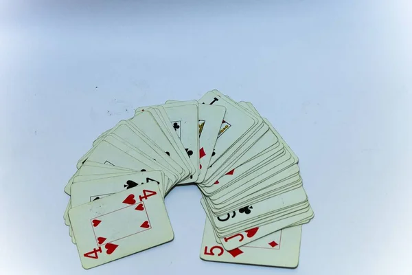 Vertical Shot King Queen Playing Cards Isolated Black Background ...