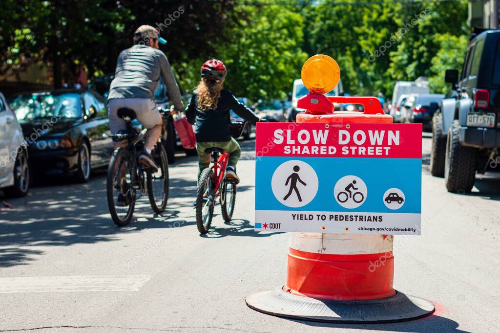 CHICAGO, ESTADOS UNIDOS - 12 de junio de 2020: Chicago, Estados Unidos ...