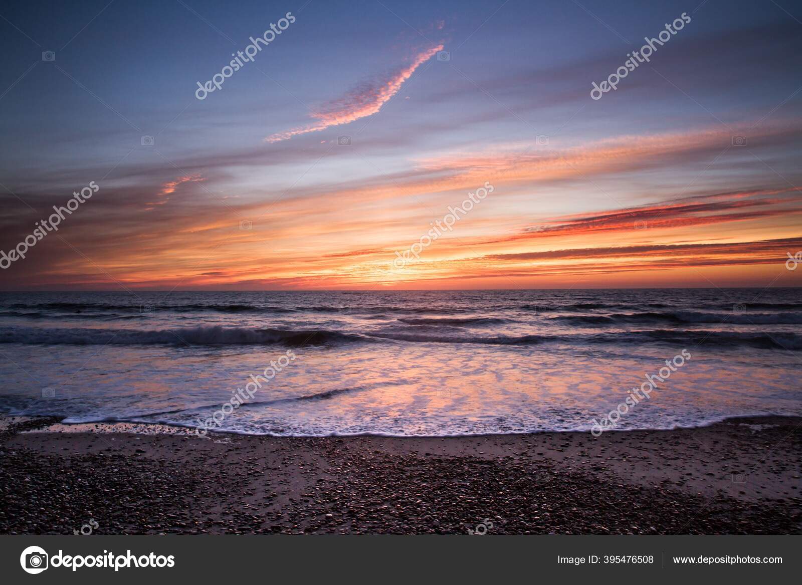 Peaceful Scenery Sunset