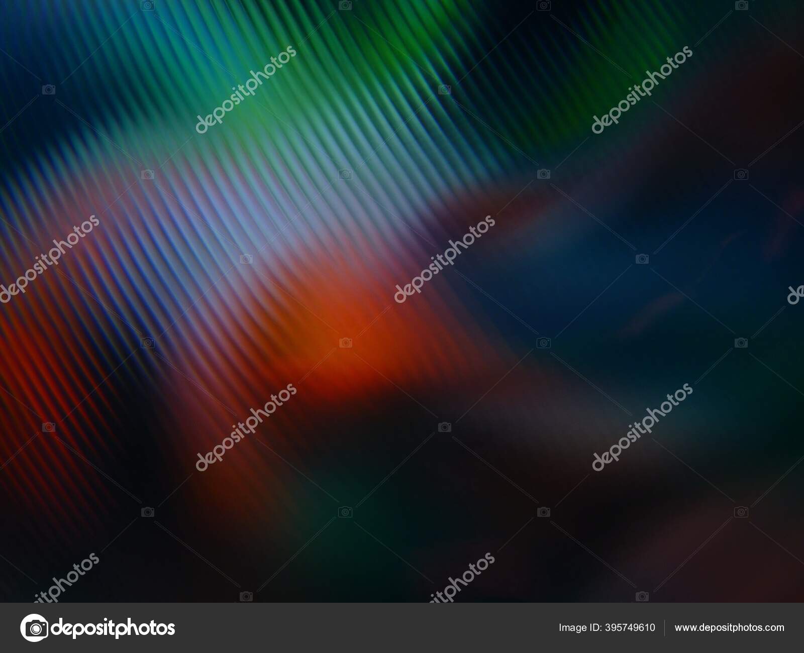 Illustration Staggered Refracted Mottled Light Layers Vortex Light ...