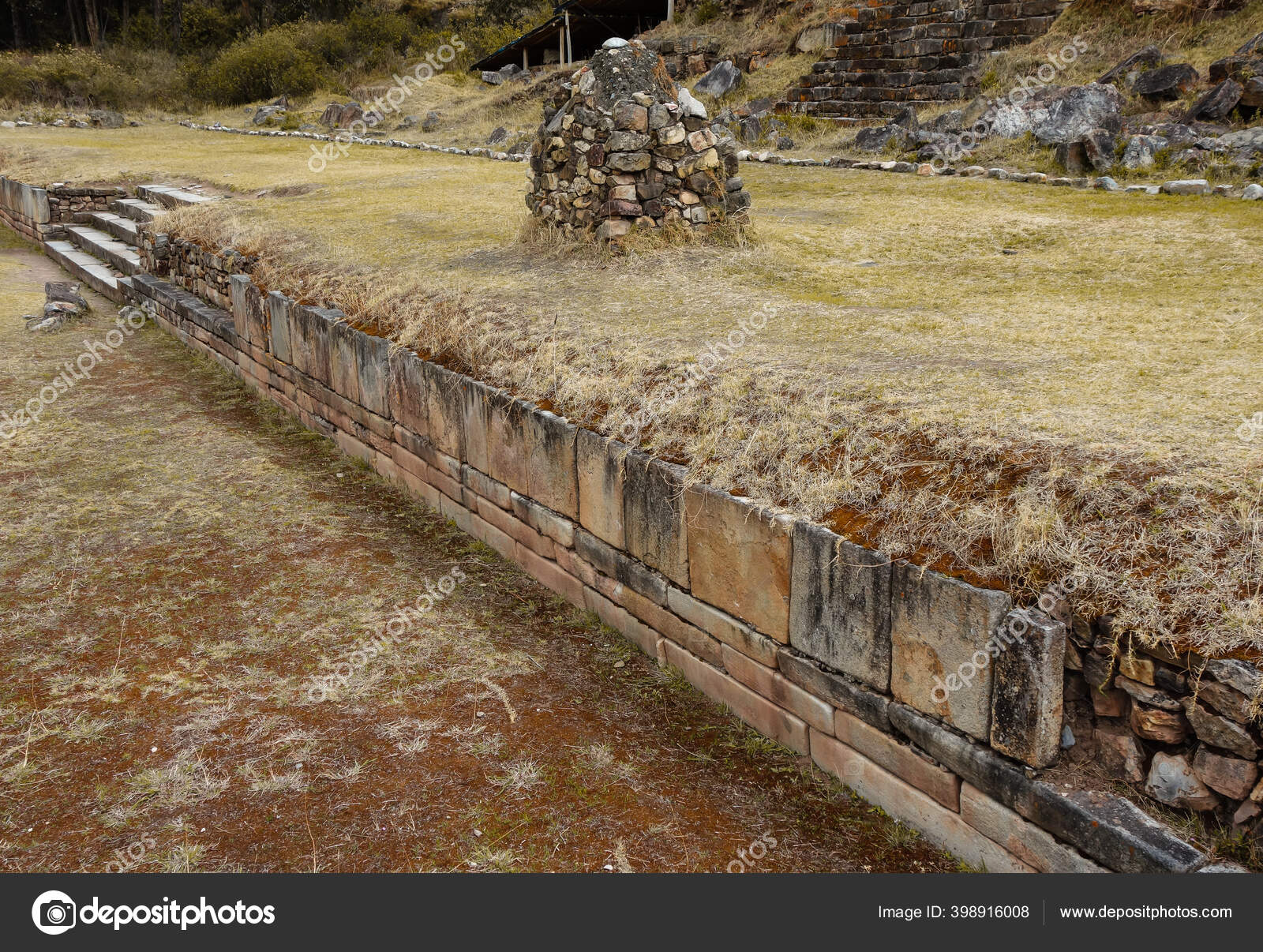 Shot Ruins Archaeological Site Chavin Peru Stock Photo by ©Wirestock ...