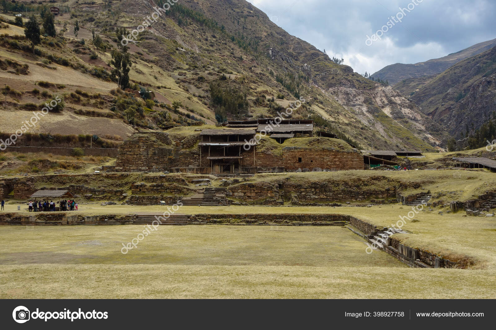 Shot Ruins Archaeological Site Chavin Peru Stock Photo by ©Wirestock ...