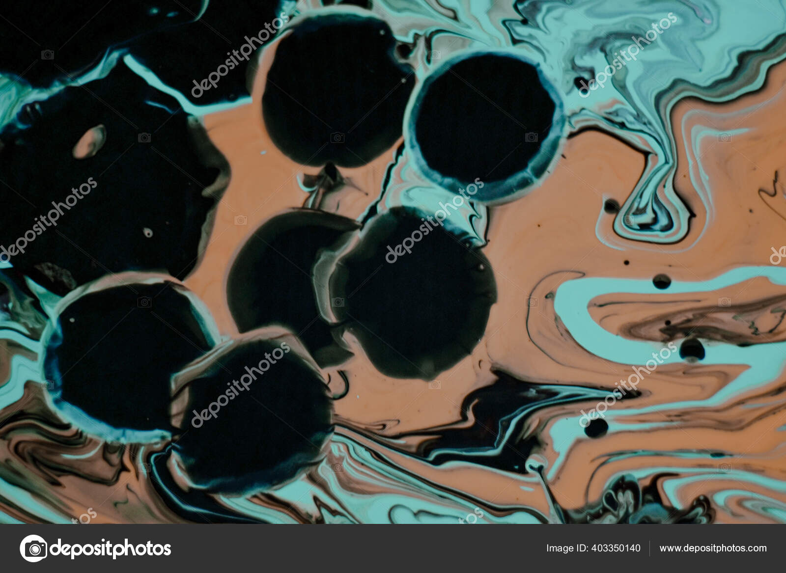 Beautiful Color Splash Art Perfect Background Usage Stock Photo by ...