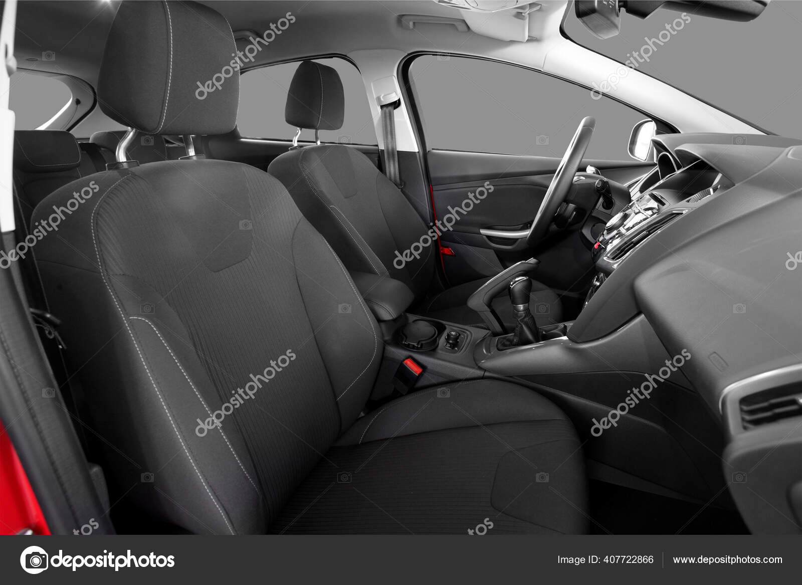 Interior Modern Car Grey Colors — Stock Photo © Wirestock #407722866