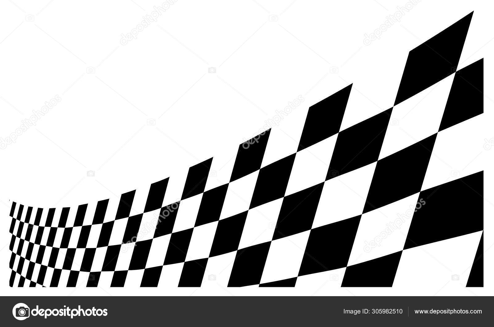 Race flag Design Background vector template illustration Stock Vector ...
