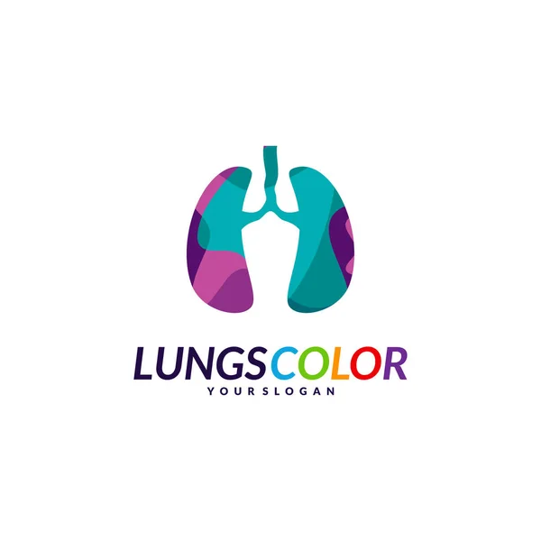 Logotipo de pulmones imágenes de stock de arte vectorial | Depositphotos
