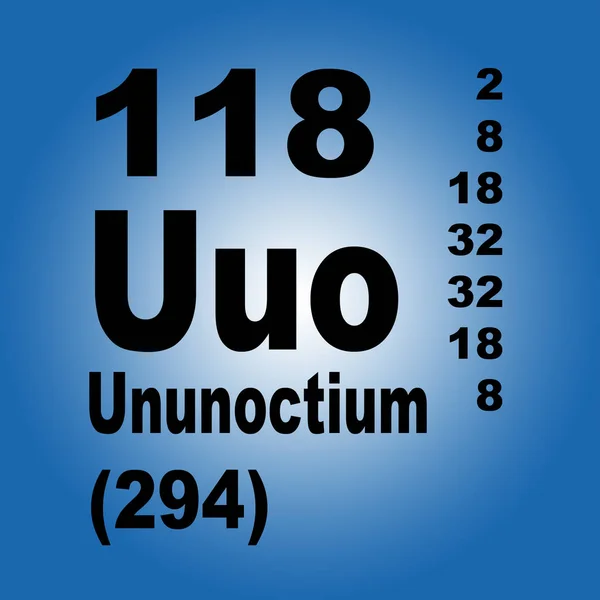 Periodic Table Of Elements: Ununoctium Stock Illustration, 45% OFF