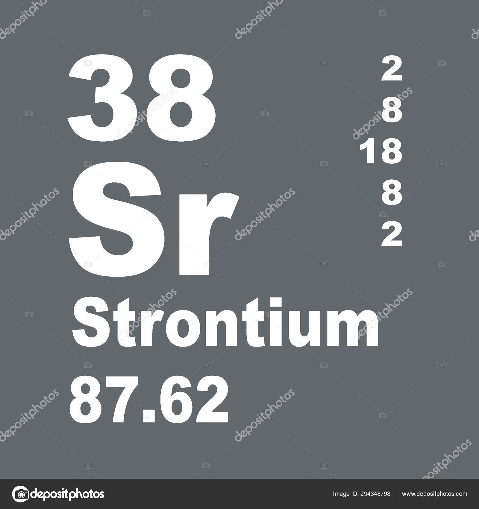 Strontium Periodic Table