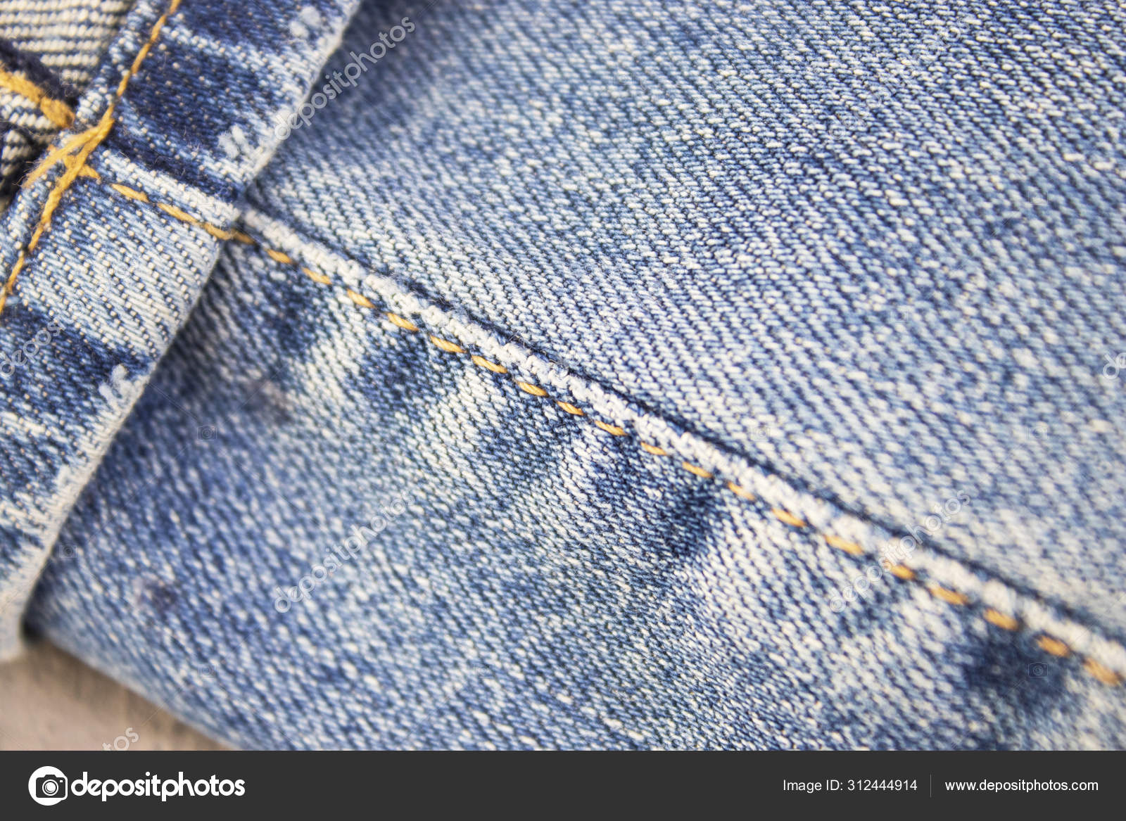 Jeans detail, denim texture background, fashion design — Stock Photo ...