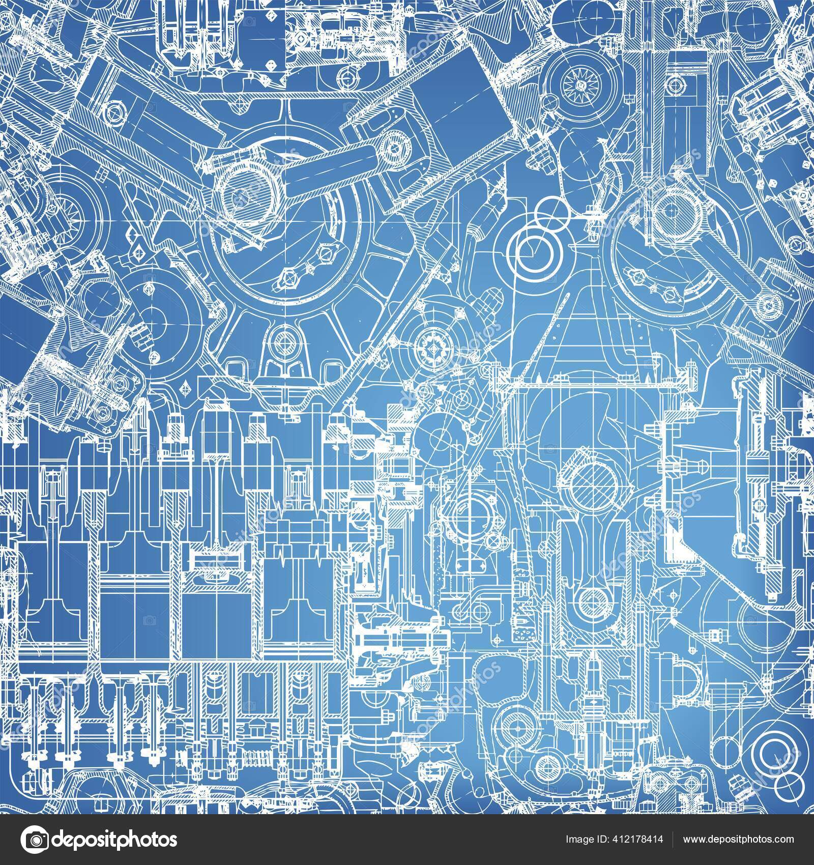 Download - Drawing engine seamless pattern, background. Seamless ...