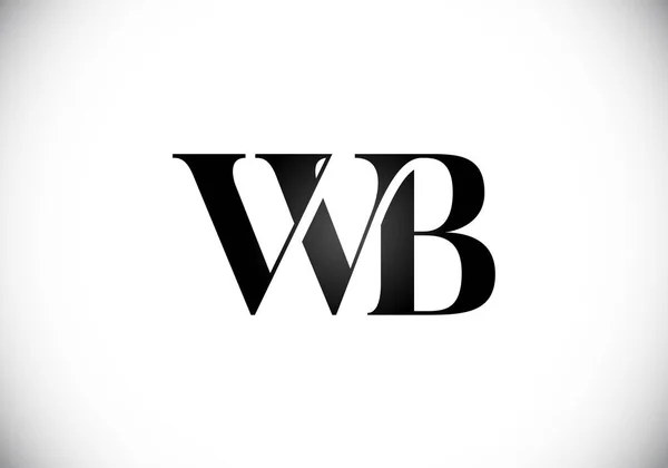 W b initial logo Vector Art Stock Images | Depositphotos