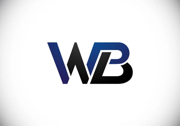 W b initial logo Vector Art Stock Images | Depositphotos
