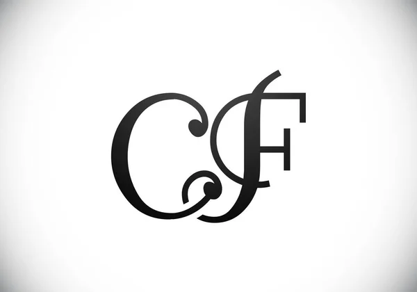 Cff letter imágenes de stock de arte vectorial | Depositphotos