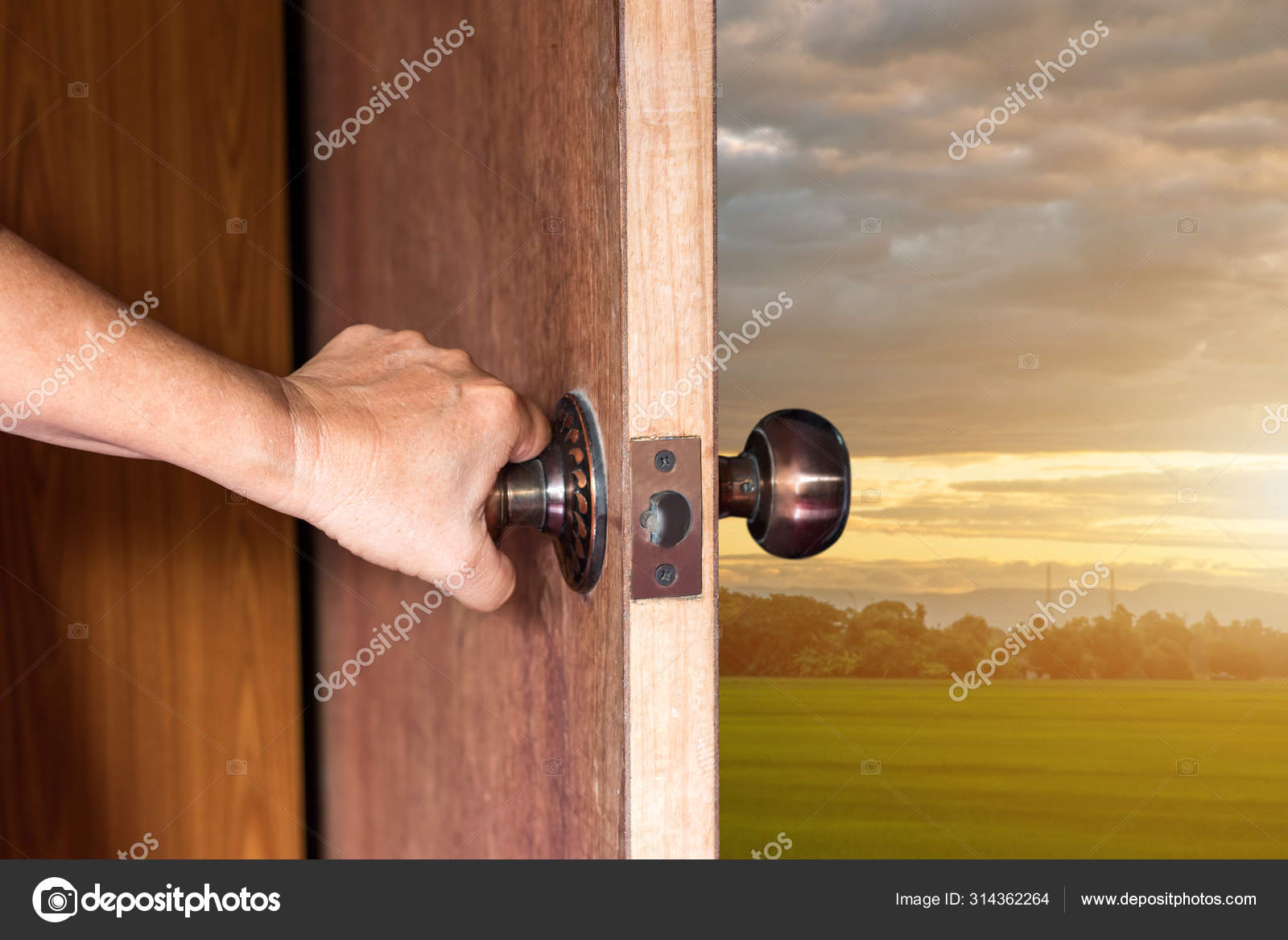 Front Door Open From Inside