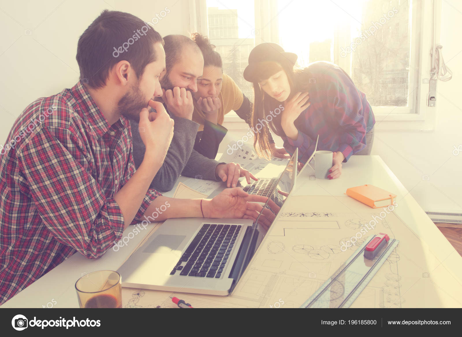 Business Process Working Team Close Shot — Stock Photo © milangucci ...