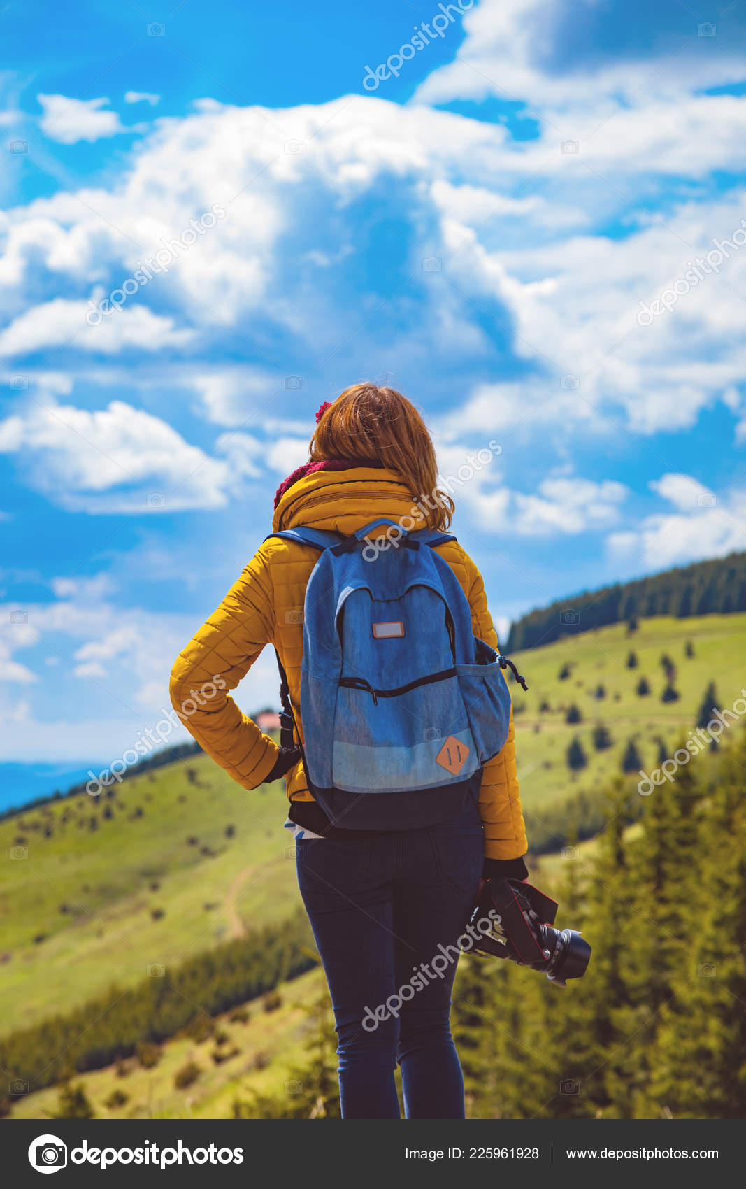 Distant Looking At Camera