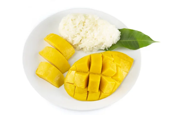 Riz gluant à la mangue images vectorielles, Riz gluant à la mangue ...