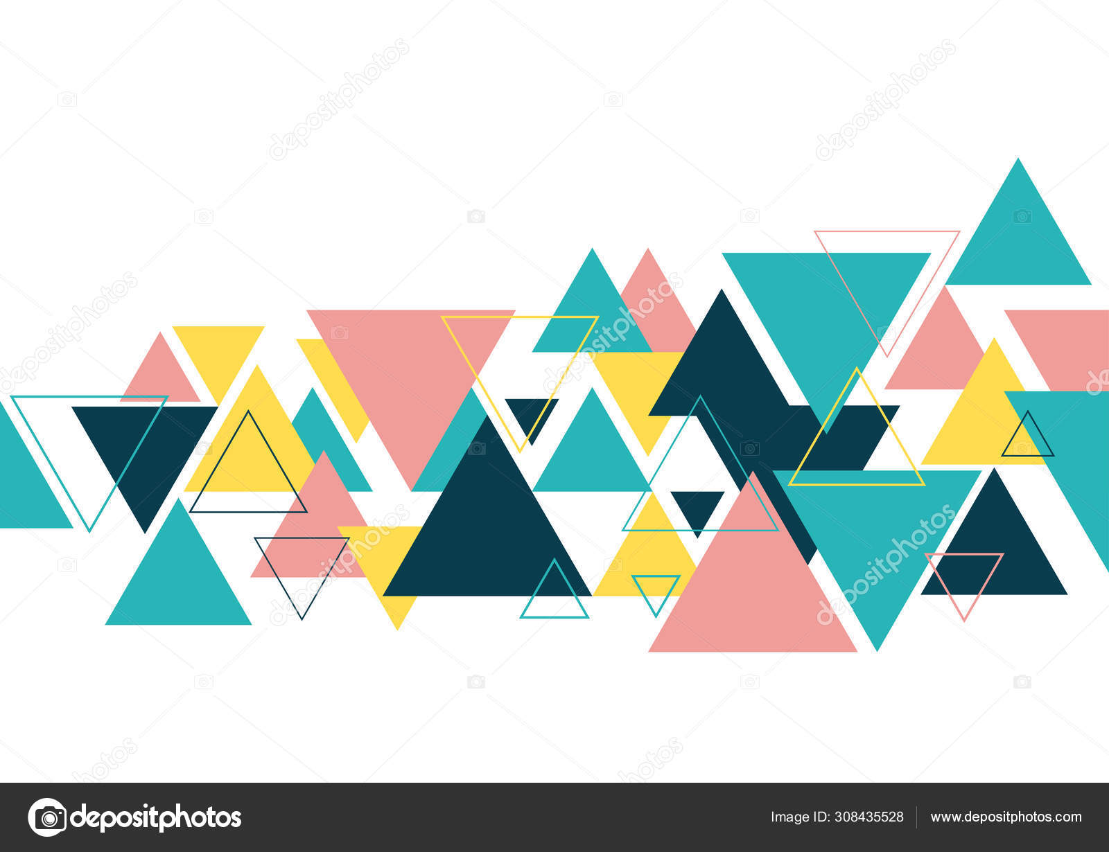 Triangle Banner Graphic
