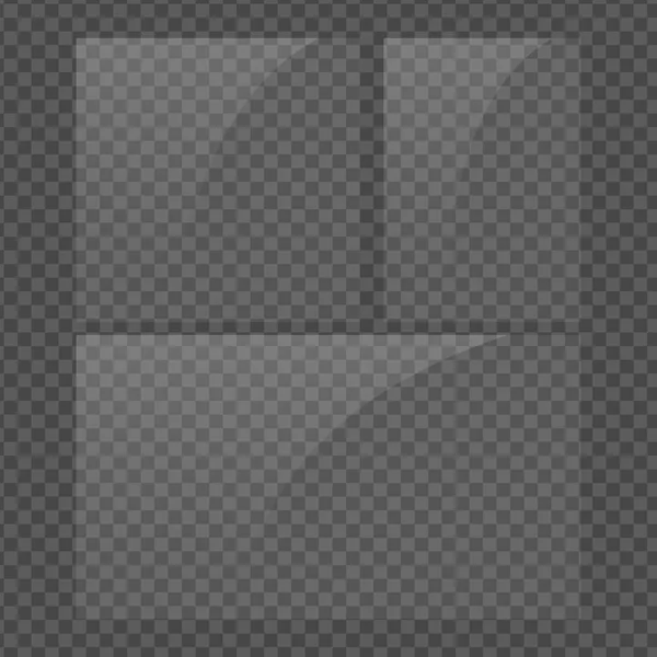 Realistic mirror or window reflection texture effect rectangular 21x9 ...