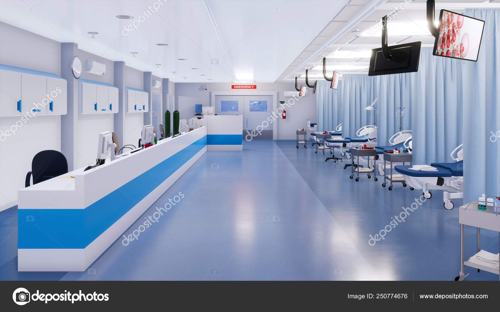 Er Hospital Modern Interior